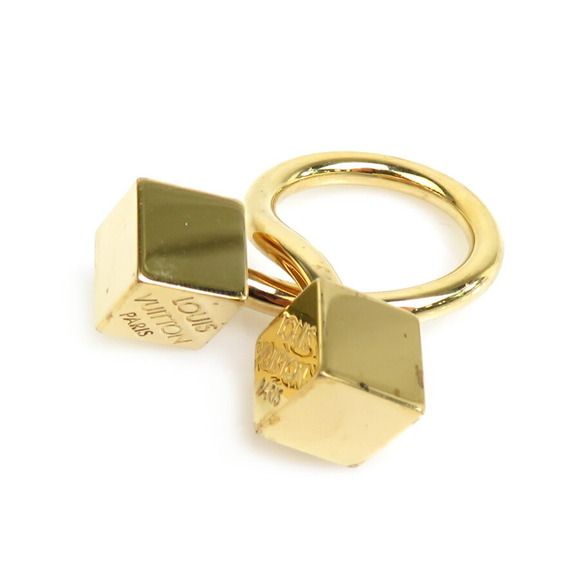 Louis Vuitton | Accessories | Louis Vuitton Scarf Ring Metal Gold ...